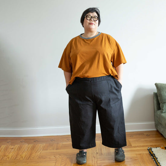 Eileen Barrel Pants Sewing Pattern PDF – Muna and Broad