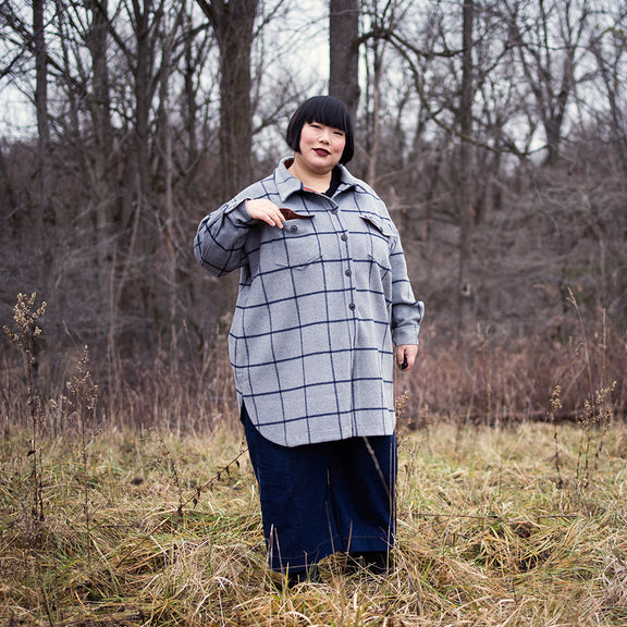 Shoalhaven Shacket Sewing Pattern PDF – Muna and Broad